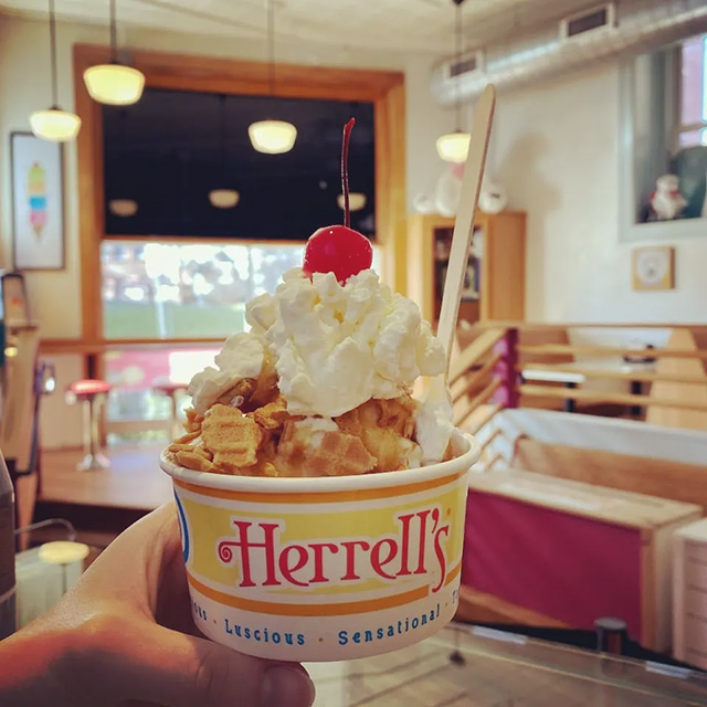 Waffle Sundae – Herrell’s® Ice Cream